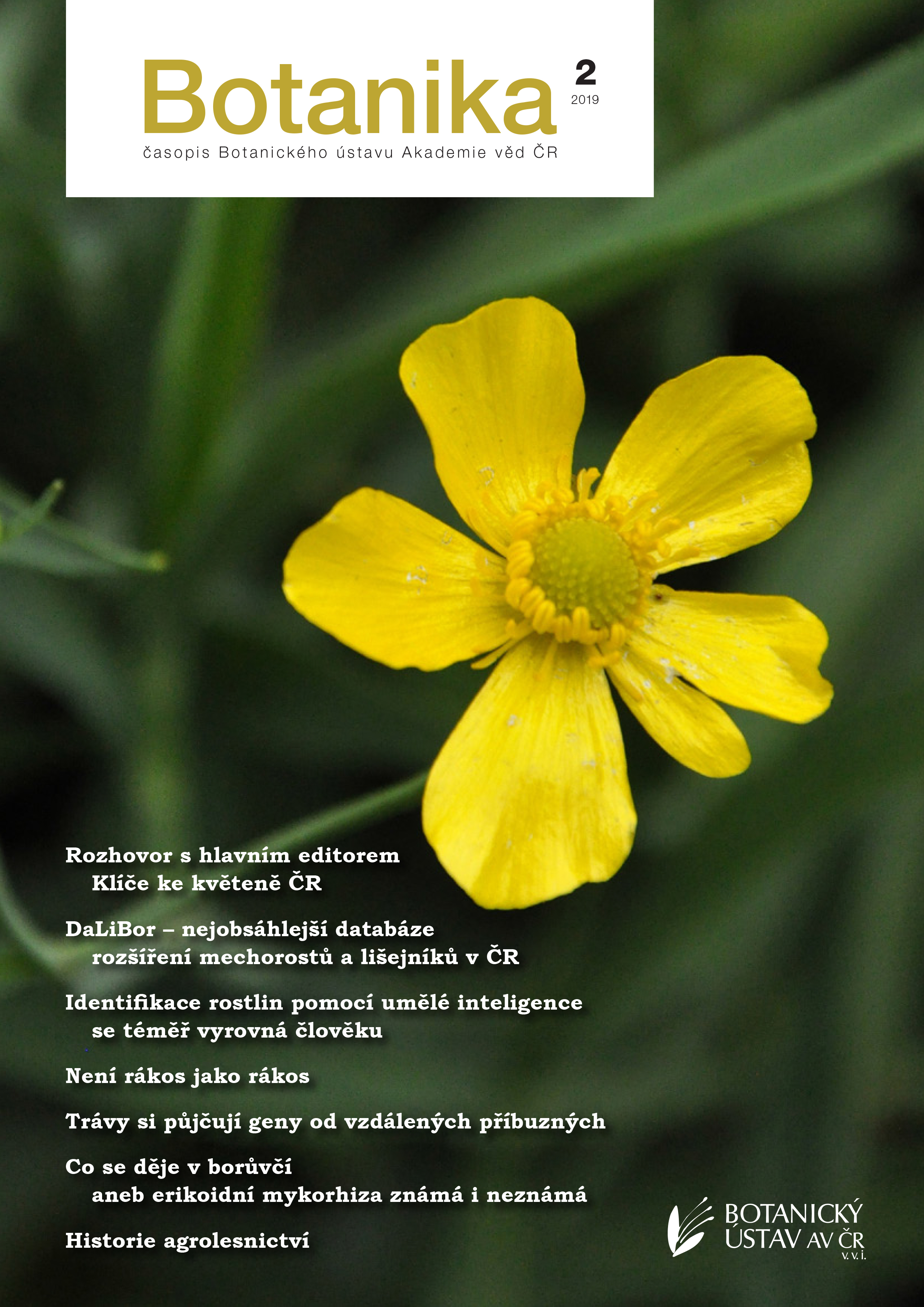 Botanický ústav AV ČR, v. v. i. - Časopis Botanika
